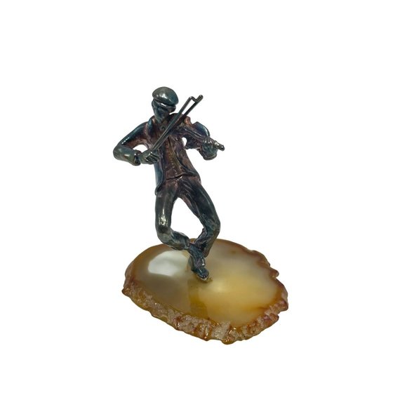 Yaacov Heller | Accents | Yaacov Heller 925 Silver Fiddler Sculpture ...